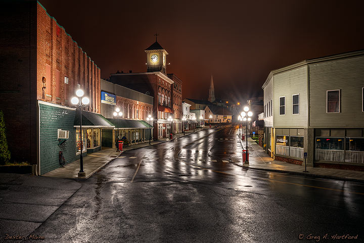 Dexter Maine Photos Set 1 - Town Landmarks