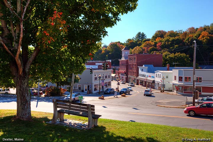 Dexter Maine Photos Set 1 - Town Landmarks